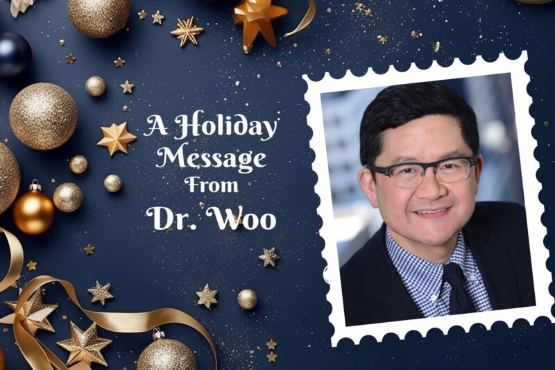 A Holiday Message From Dr. Woo | Madison Avenue TMS & Psychiatry